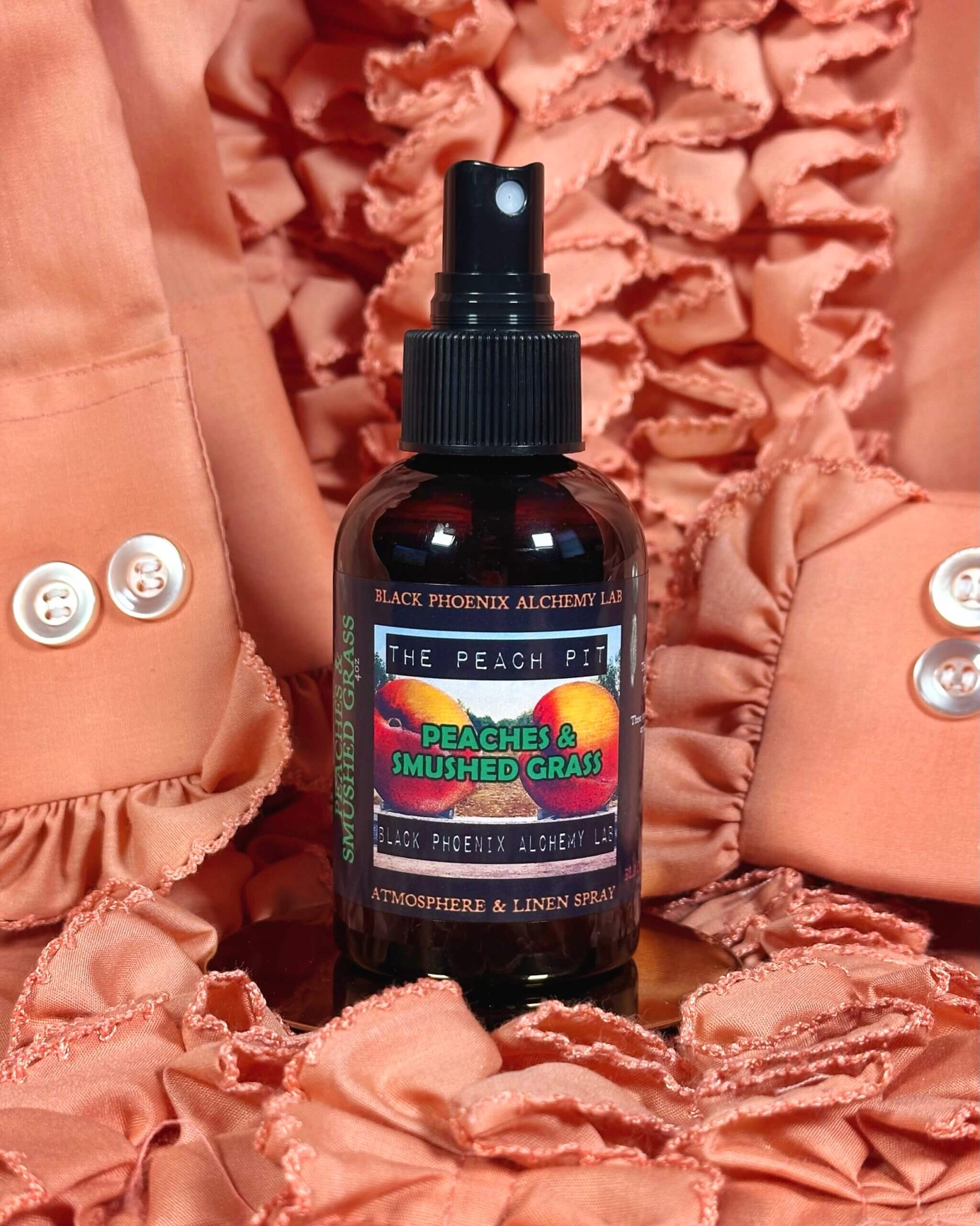 Peaches and Smushed Grass Atmosphere Spray – Black Phoenix Alchemy Lab